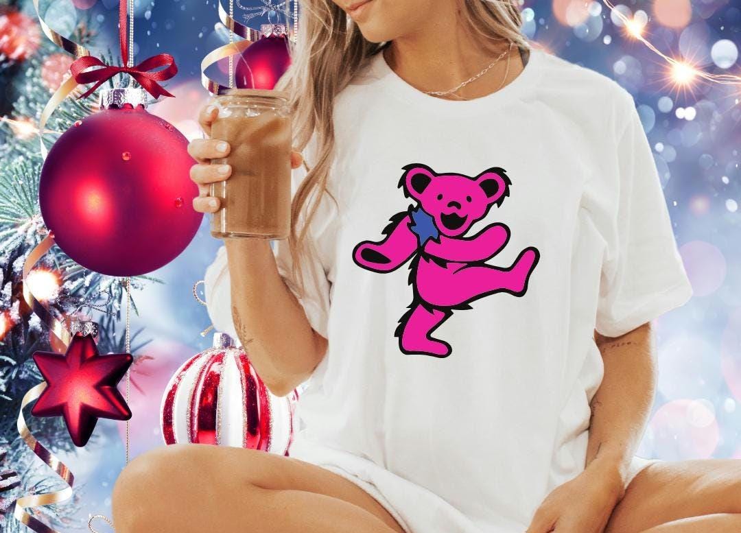 Grateful Dead Dancing Bear Tshirt, Bella Canvas 3001, Deadhead Gift ...