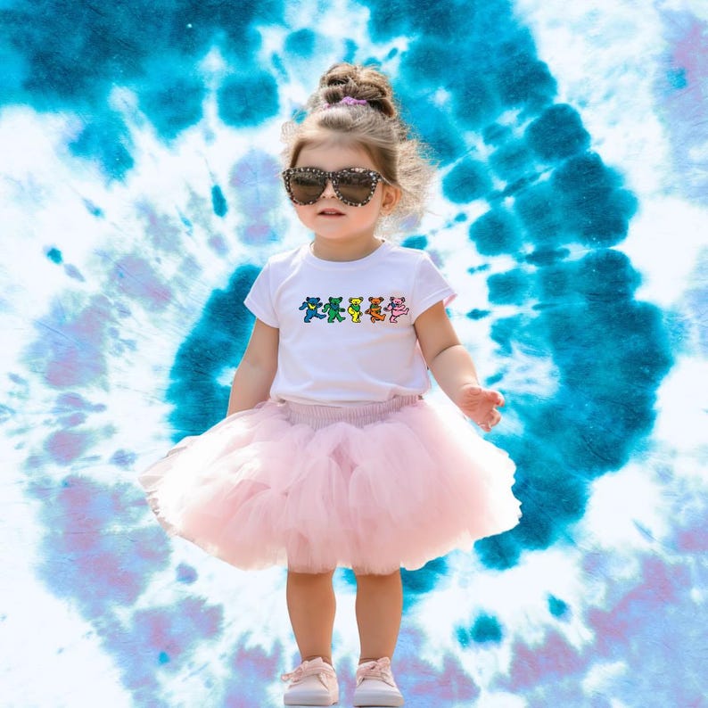 Grateful Dead Inspired Dancing Bears Infant Fine Jersey Tee, Toddler ...
