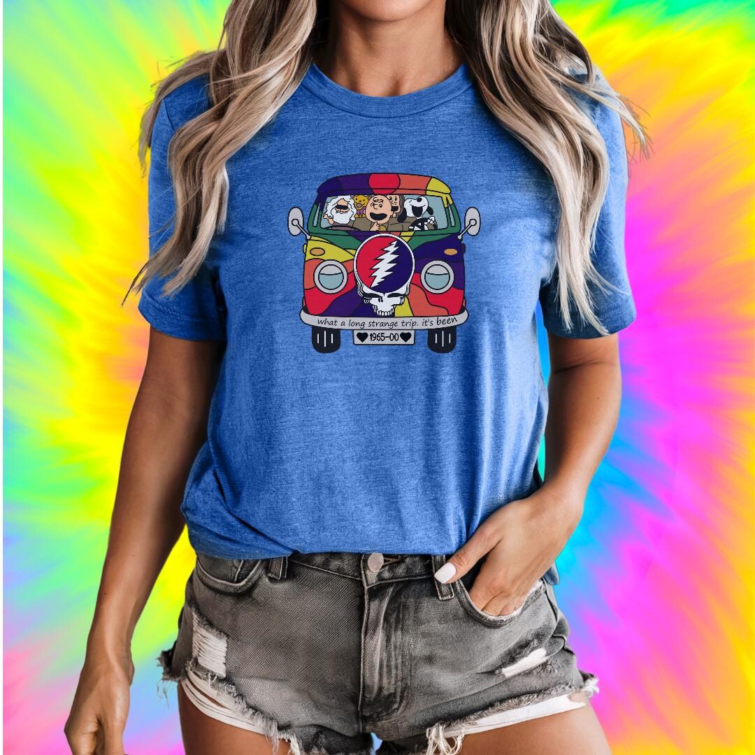 Grateful Dead Inspired Vintage Style Tshirt, Bella Canvas 3001 ...