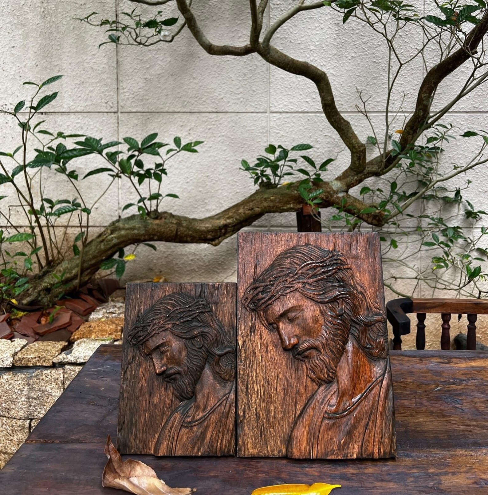 Wooden Painting of Jesus Christ Home Decor & Modern Painting of Jesus ...