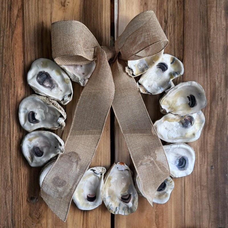 Oyster Shell Wreath - Etsy