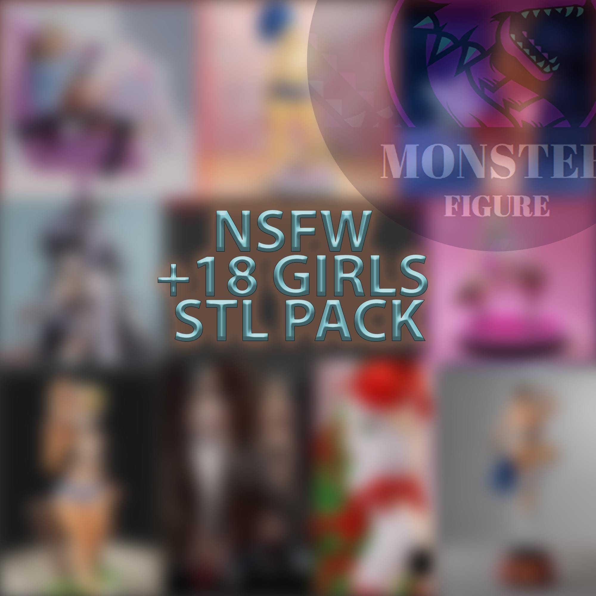 Mega NSFW STL Pack, 100+ Nsfw Model STL File for 3D Printing, Mega Pack ...