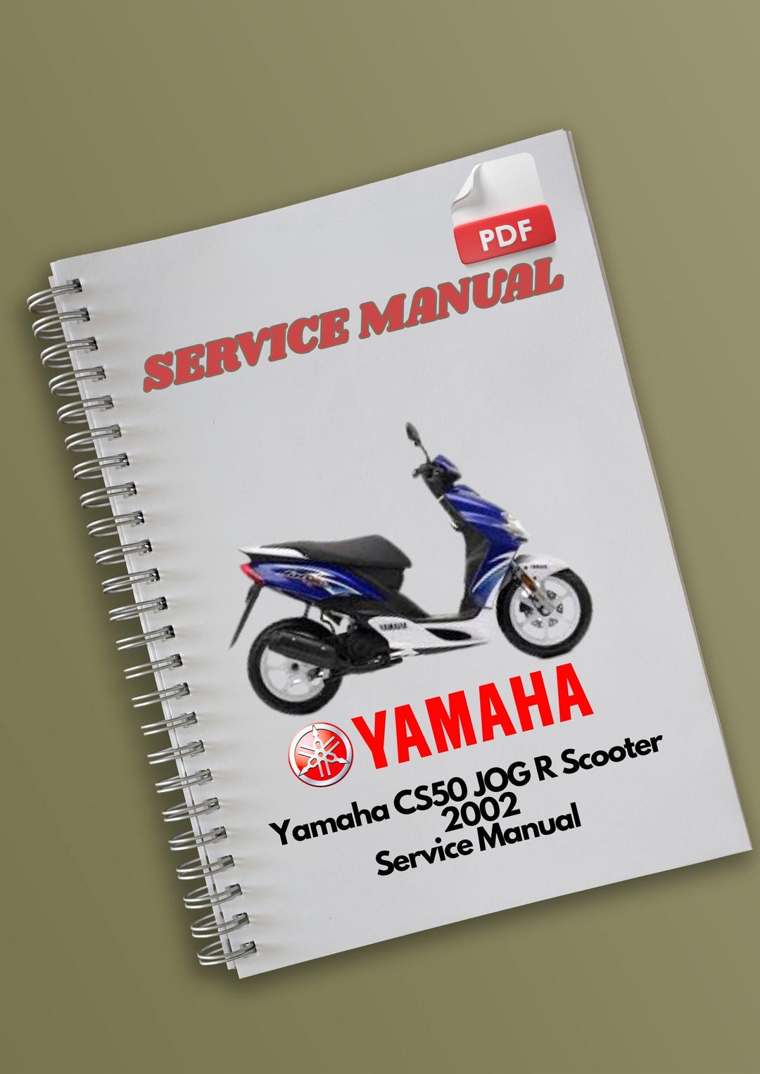 Yamaha CS50 JOG R Scooter 2002 Service Manual - Etsy