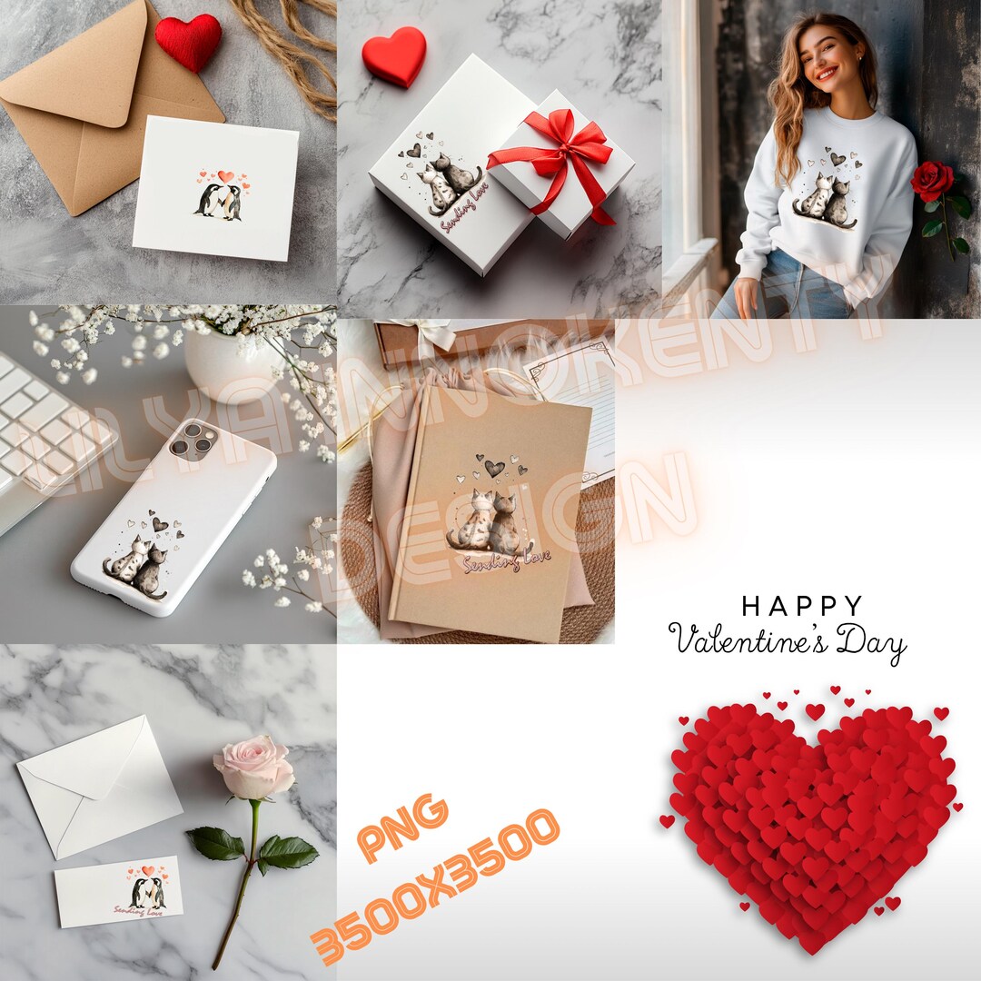 Printable Animal Valentine's Day Cards, Penguins Valentine's Day Cards ...