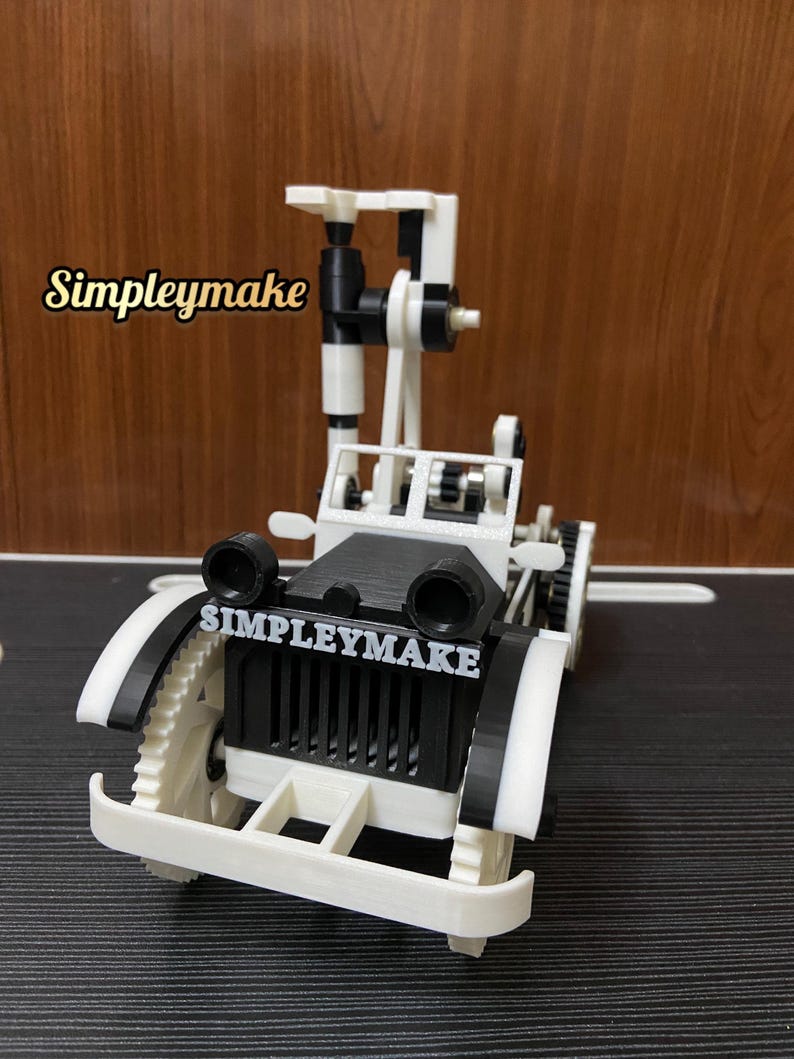 3D Printed Air Engine Car DIY Kit || Educational STEM Model for Kids ...