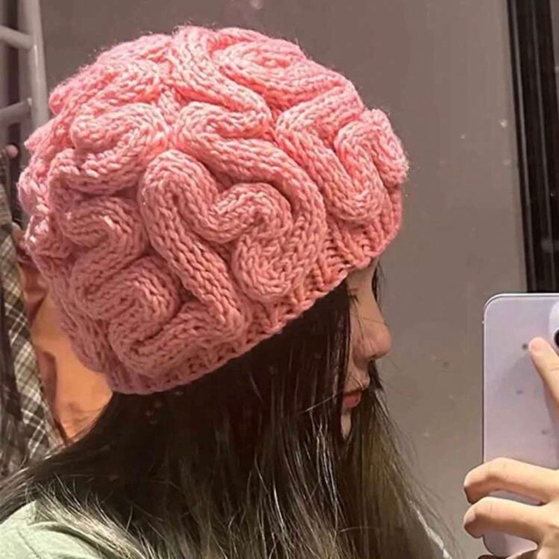 Brain Beanie - Etsy
