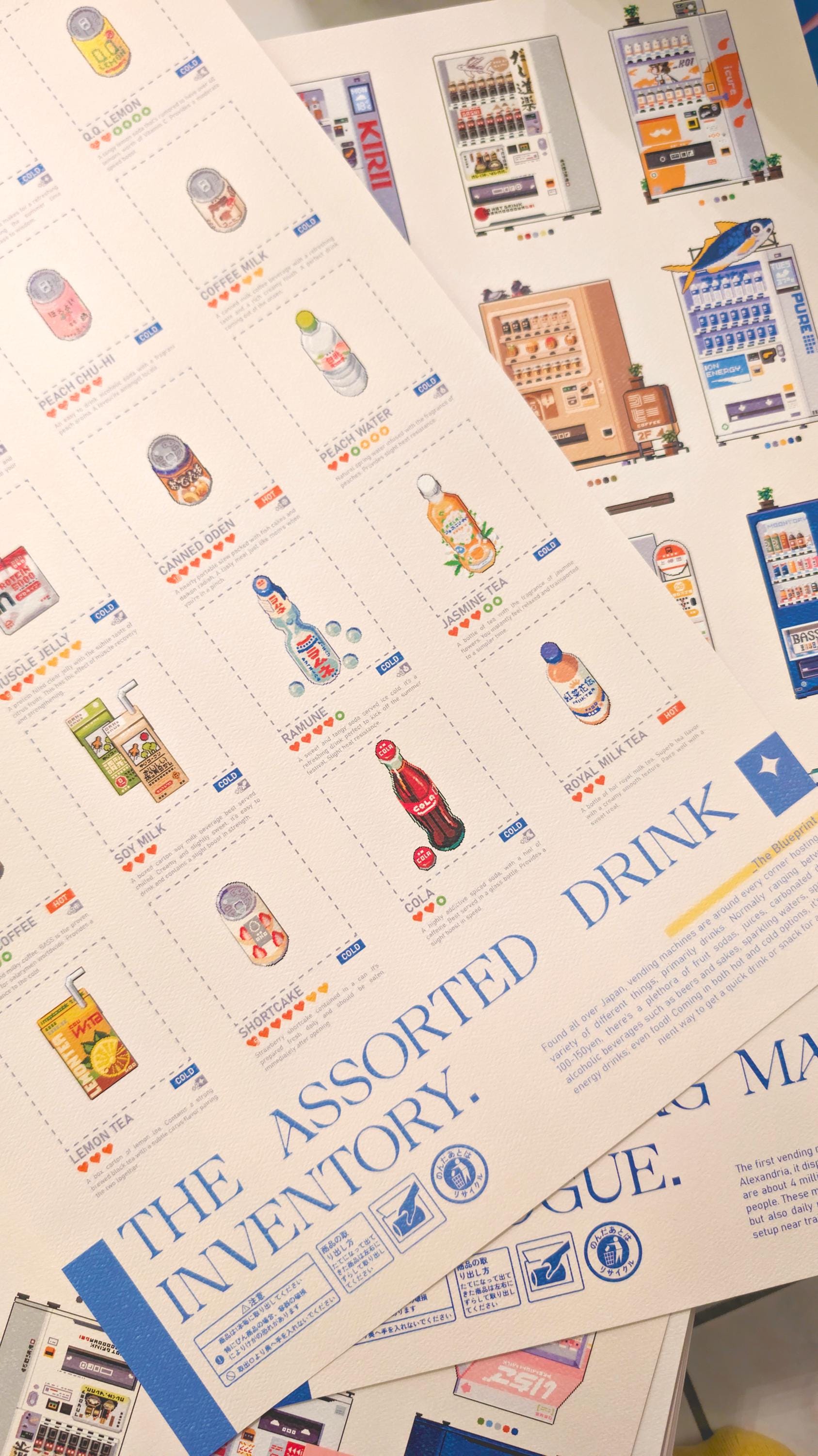 Drink Inventory Poster - Etsy