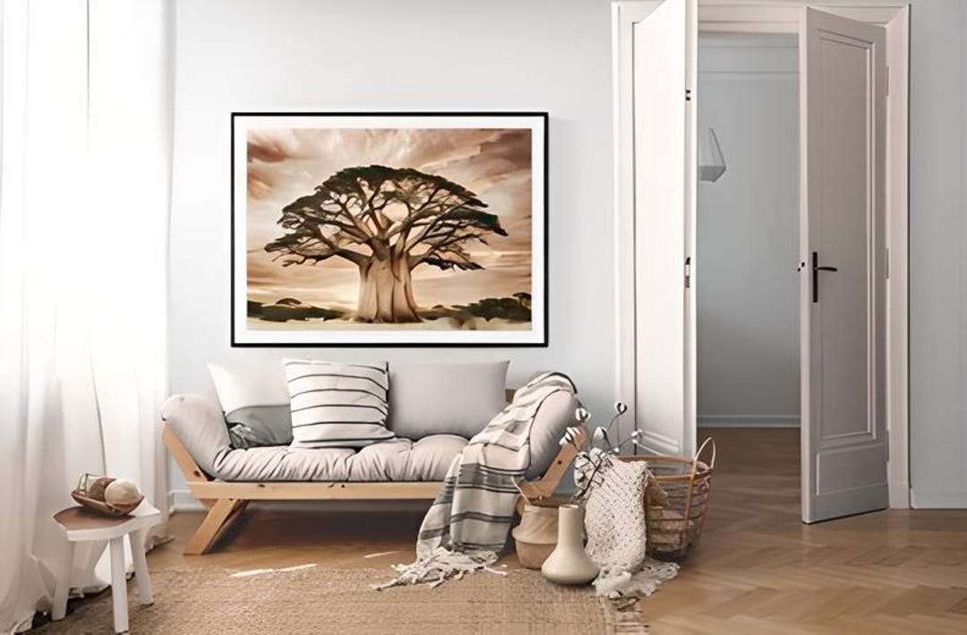 5 Unique Printable Baobab Tree Transformed Designs to Influence the ...