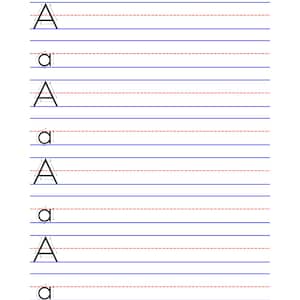 Alphabet Tracing Workbook, Handwriting Practice, Kids Ages 3+ (PDF ...