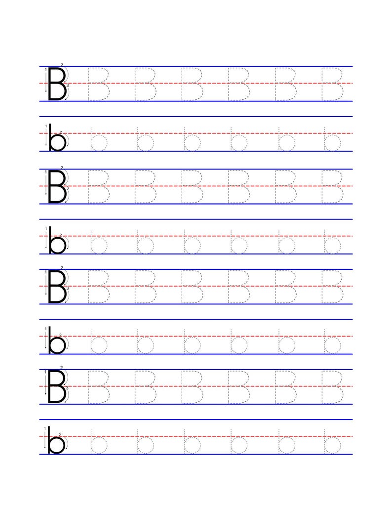 Alphabet Tracing Workbook, Handwriting Practice, Kids Ages 3+ (PDF ...