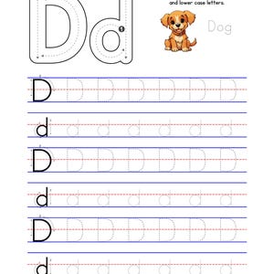 Alphabet Tracing Workbook, Handwriting Practice, Kids Ages 3+ (PDF ...