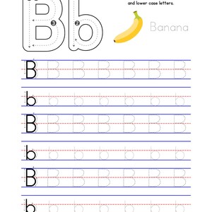 Alphabet Tracing Workbook, Handwriting Practice, Kids Ages 3+ (PDF ...