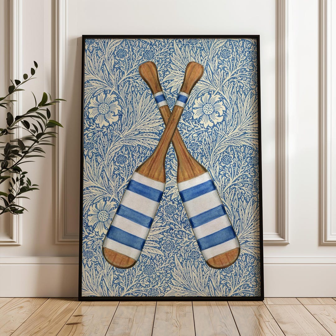 Nautical Inspired Matte Poster-coastal Home Decoration, Nautical Gift ...