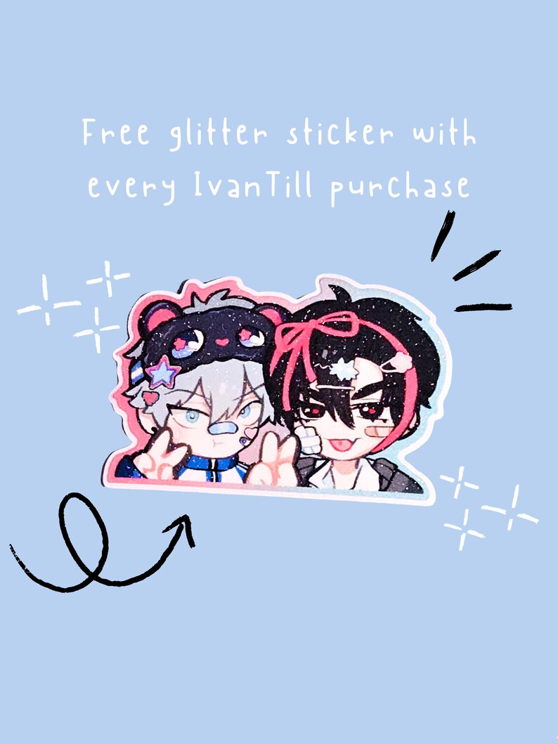 Alien Stage Ivan Kitty Decora Sticker Sheet - 3x7" Sticker Sheet, Matte ...