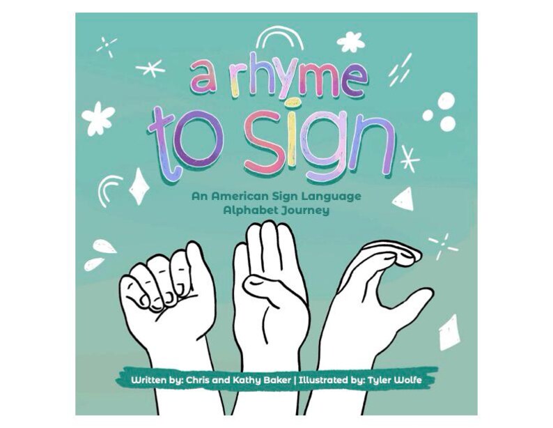 A Rhyme to Sign: an American Sign Language Alphabet Journey - Etsy
