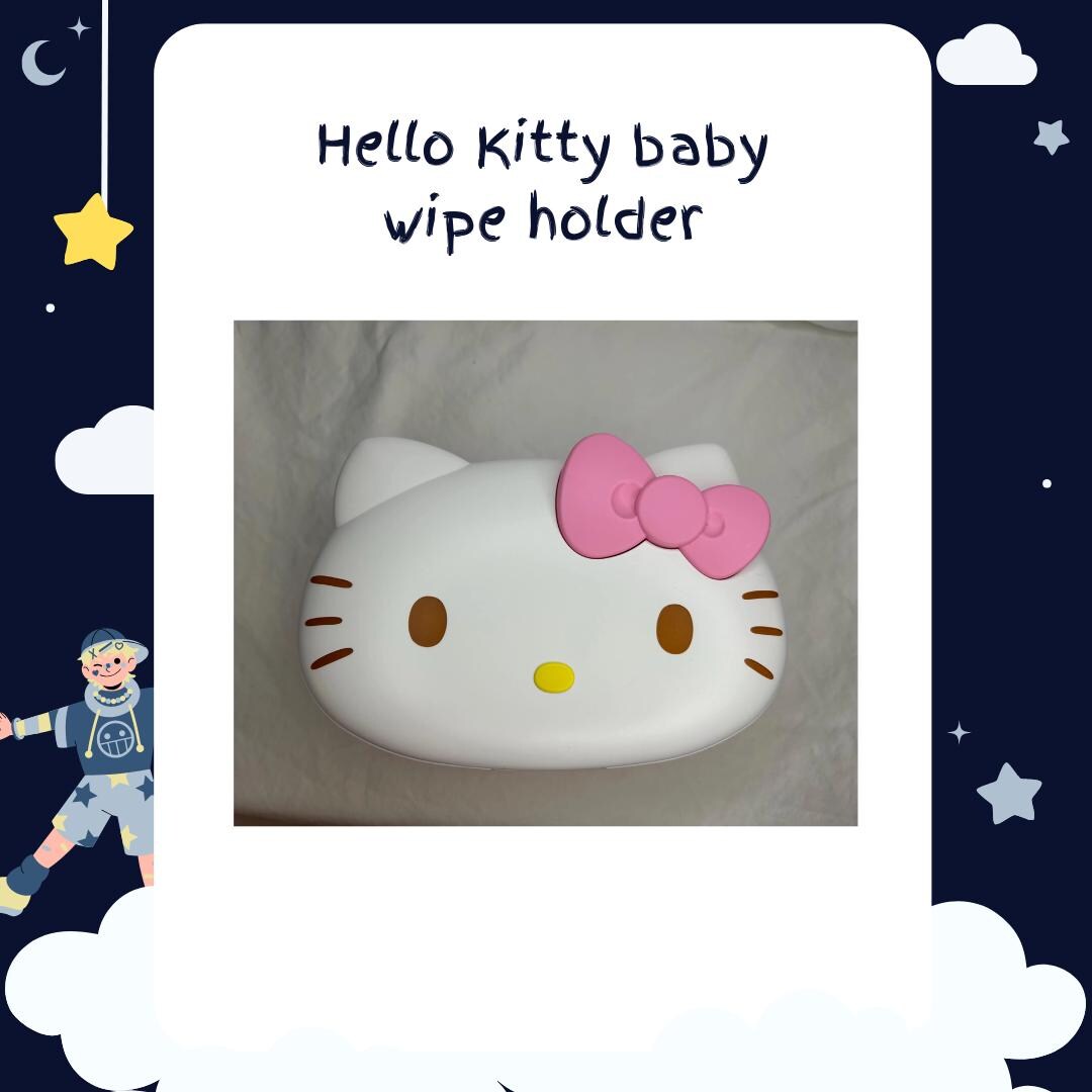 Discontinued Hello Kitty Baby Wipe Holder, Japan Exclusive, Licensed ...