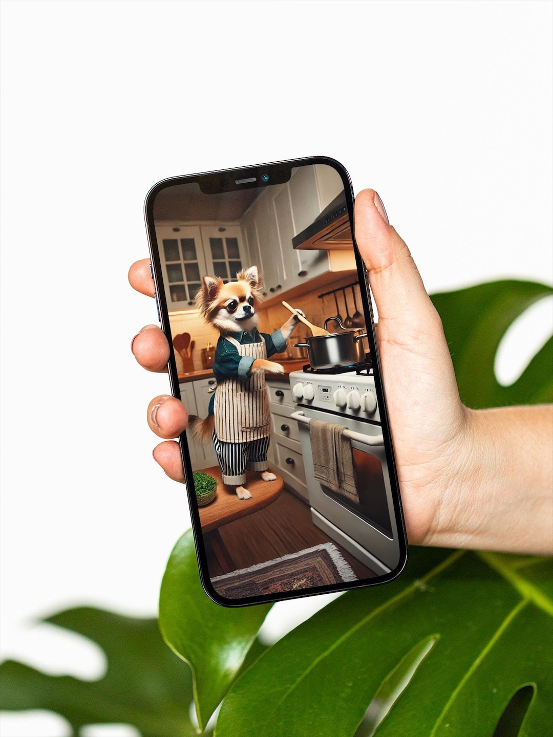 IPhone 15, iPhone 16 Rooster Chihuahua Chef Smartphone and Desktop ...