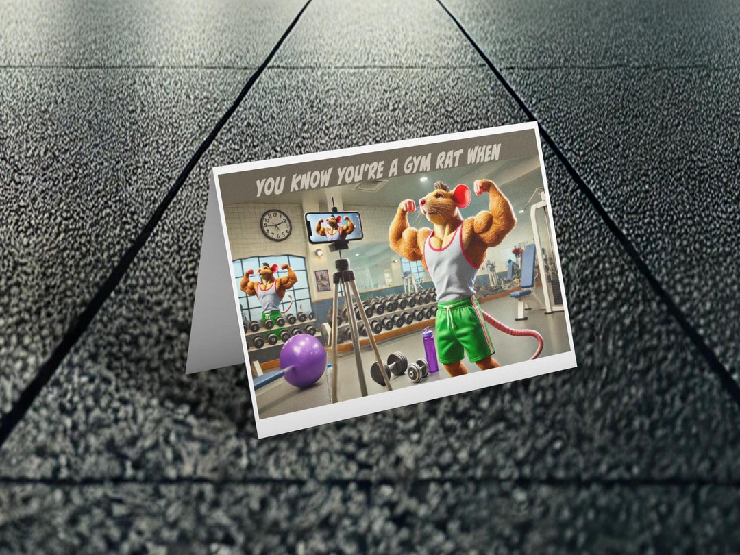 Gym Enthusiasts Birthday Card, Fitness Instructor Birthday Card ...