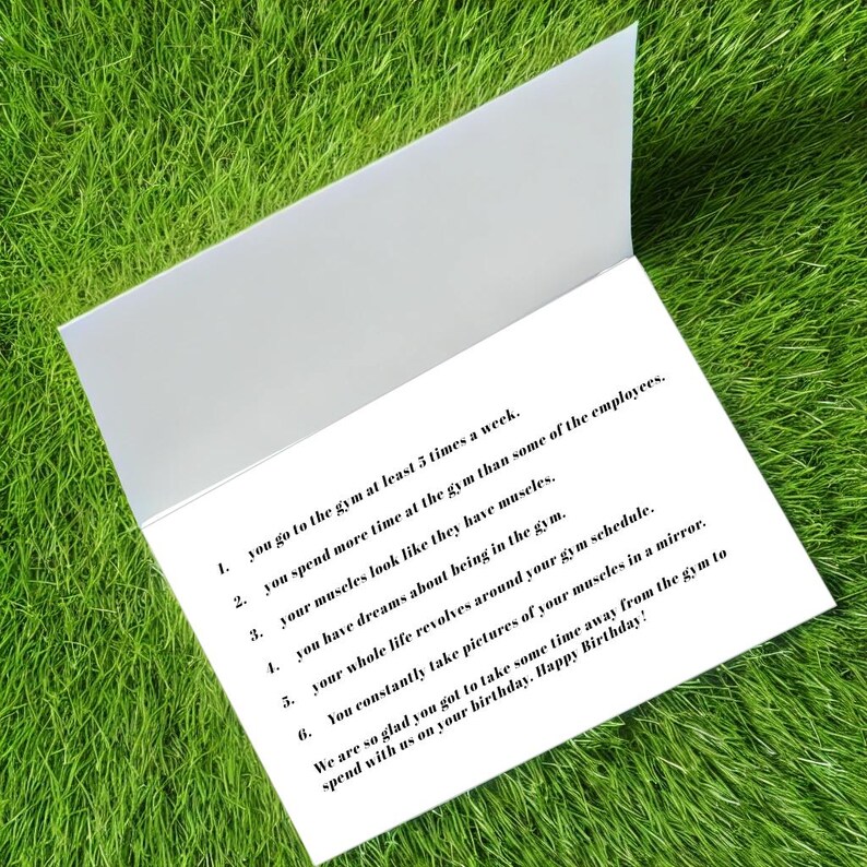 Female Workout Rat Birthday Card, Hilarious Gym Rat Birthday Card ...