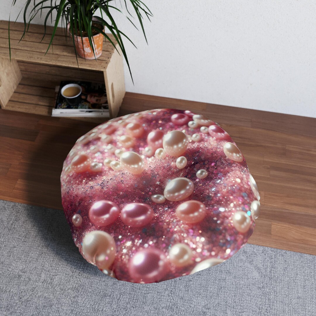 Glamorous Pearl Tufted Decorative Pillow - Etsy