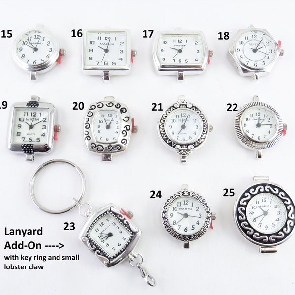 Keychain Watch - Etsy