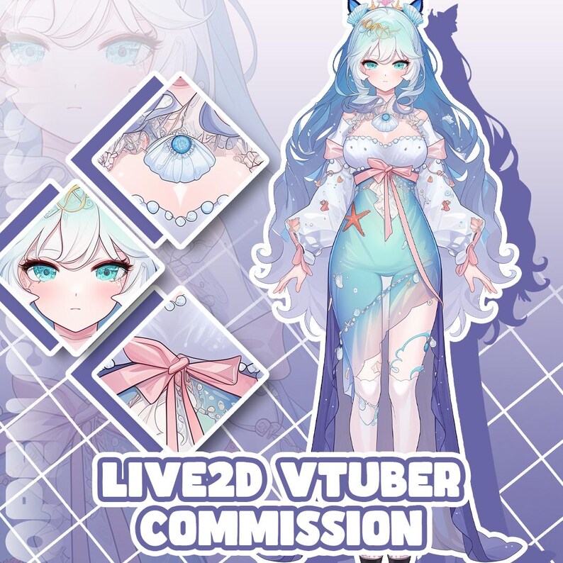 Live2d Vtuber Model | Design Vtuber | Premade Vtuber | Anime | Live2d ...