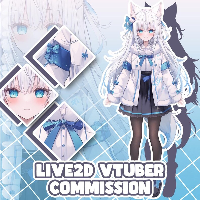 Live2d Vtuber Model | Design Vtuber | Premade Vtuber | Anime | Live2d ...