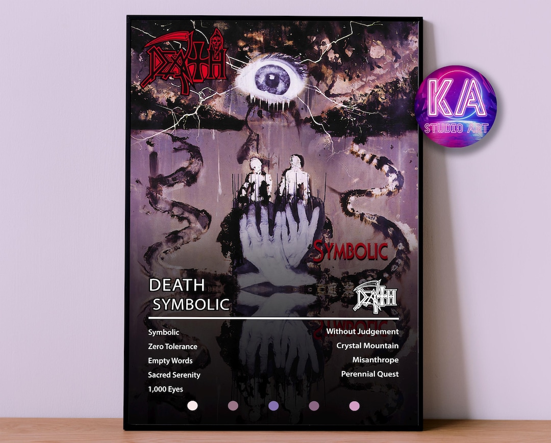 Death Poster Symbolic Poster Album Poster Prints Wall Decor Posters ...