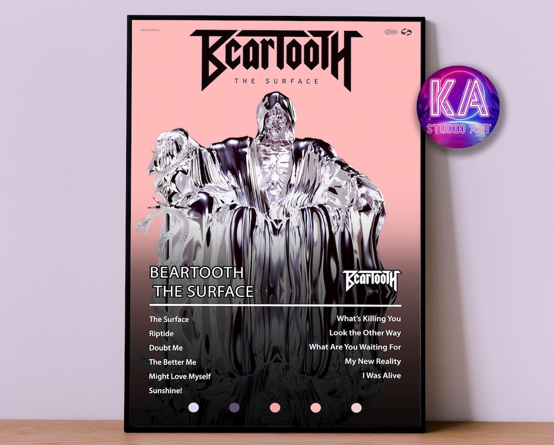 Beartooth Poster the Surface Poster Album Poster Prints Wall Decor ...