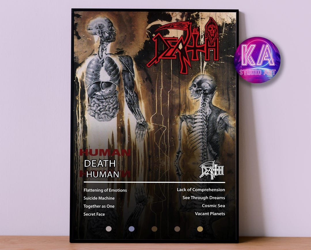 Death Poster Human Poster Album Poster Prints Wall Decor Posters Album ...
