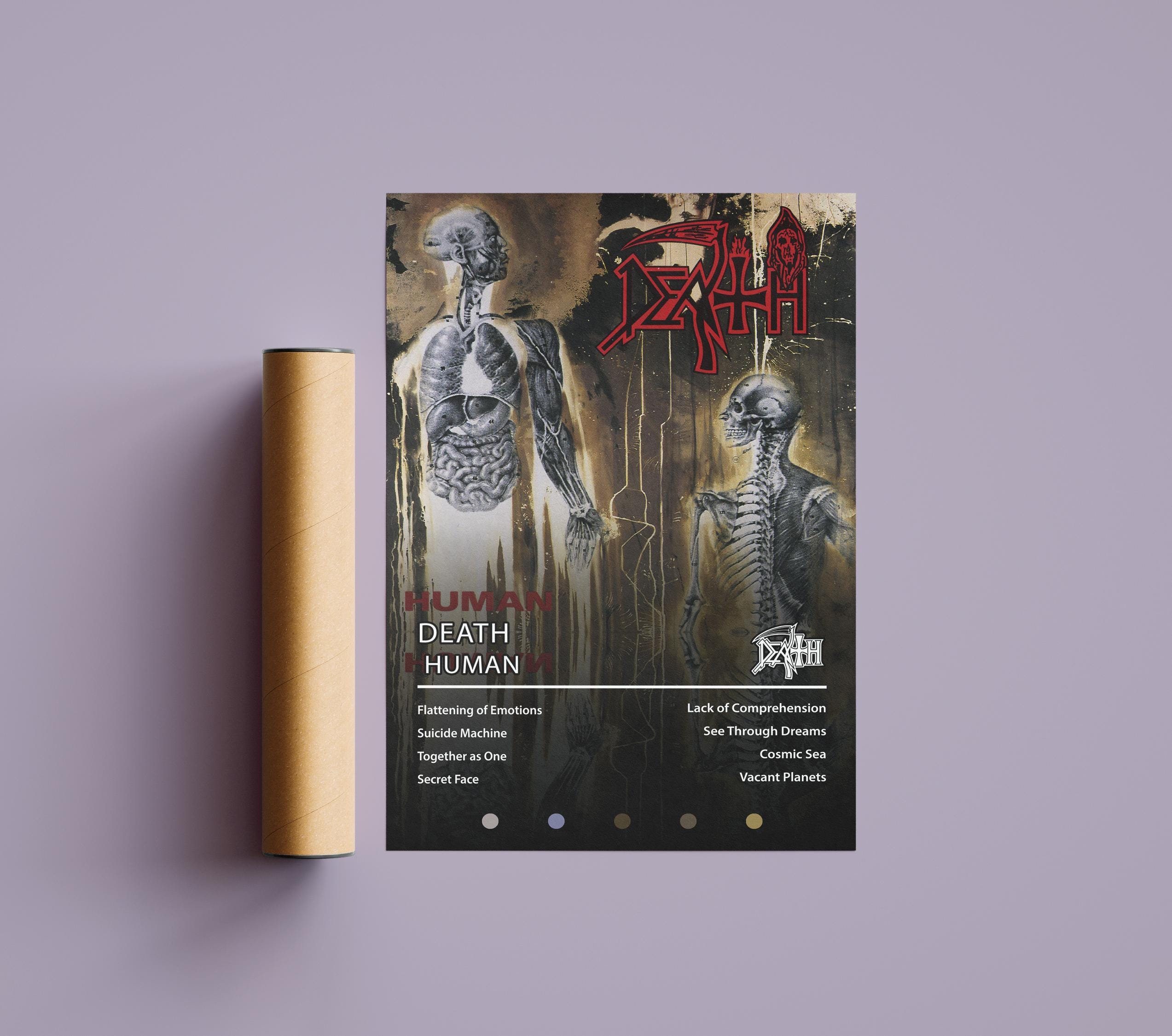 Death Poster Human Poster Album Poster Prints Wall Decor Posters Album ...