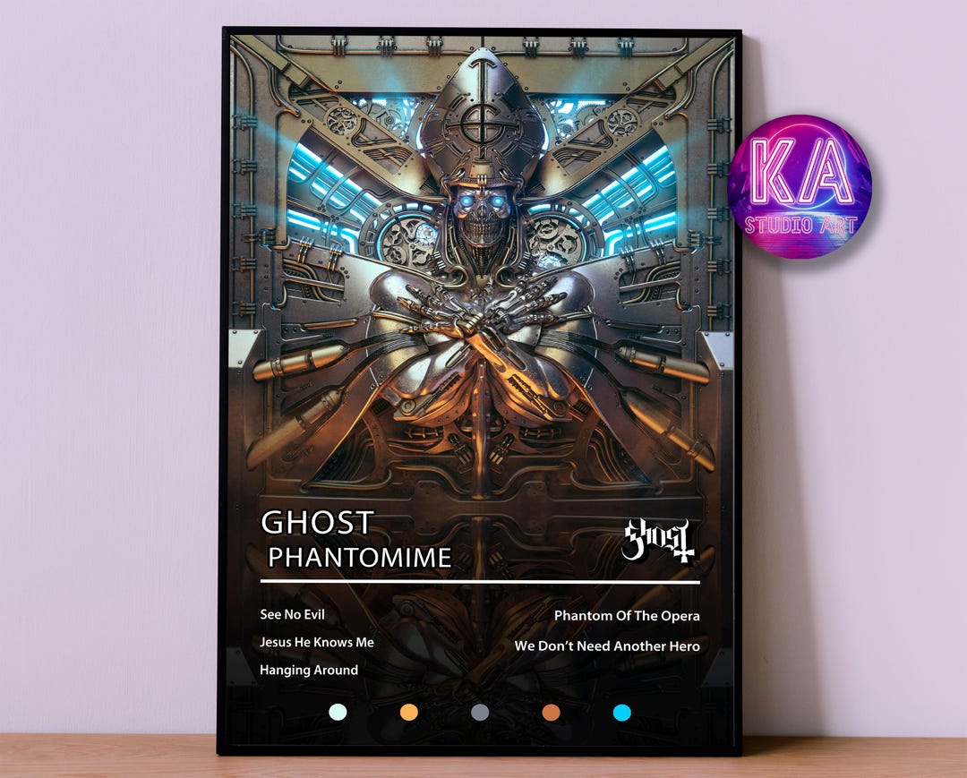 Ghost B.C. Poster Phantomime Poster Album Poster Prints Wall Decor ...