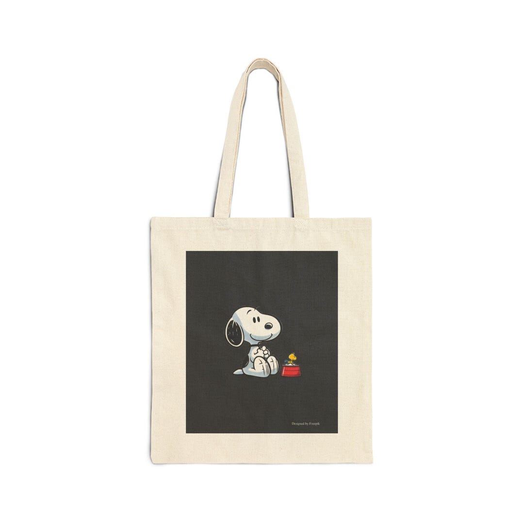Snoopy Tote Bag - Etsy