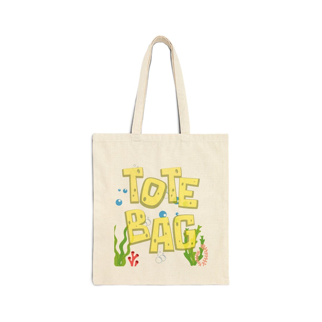 Spongebob Theme Tote Bag - Etsy