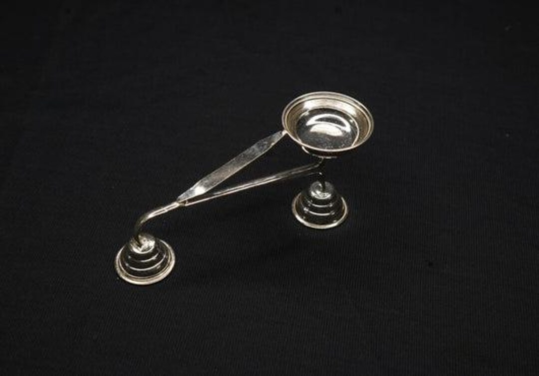 Pure Silver Aarti Handle 15.63g, Silver Pooja Spoon, Silver Pooja Items ...