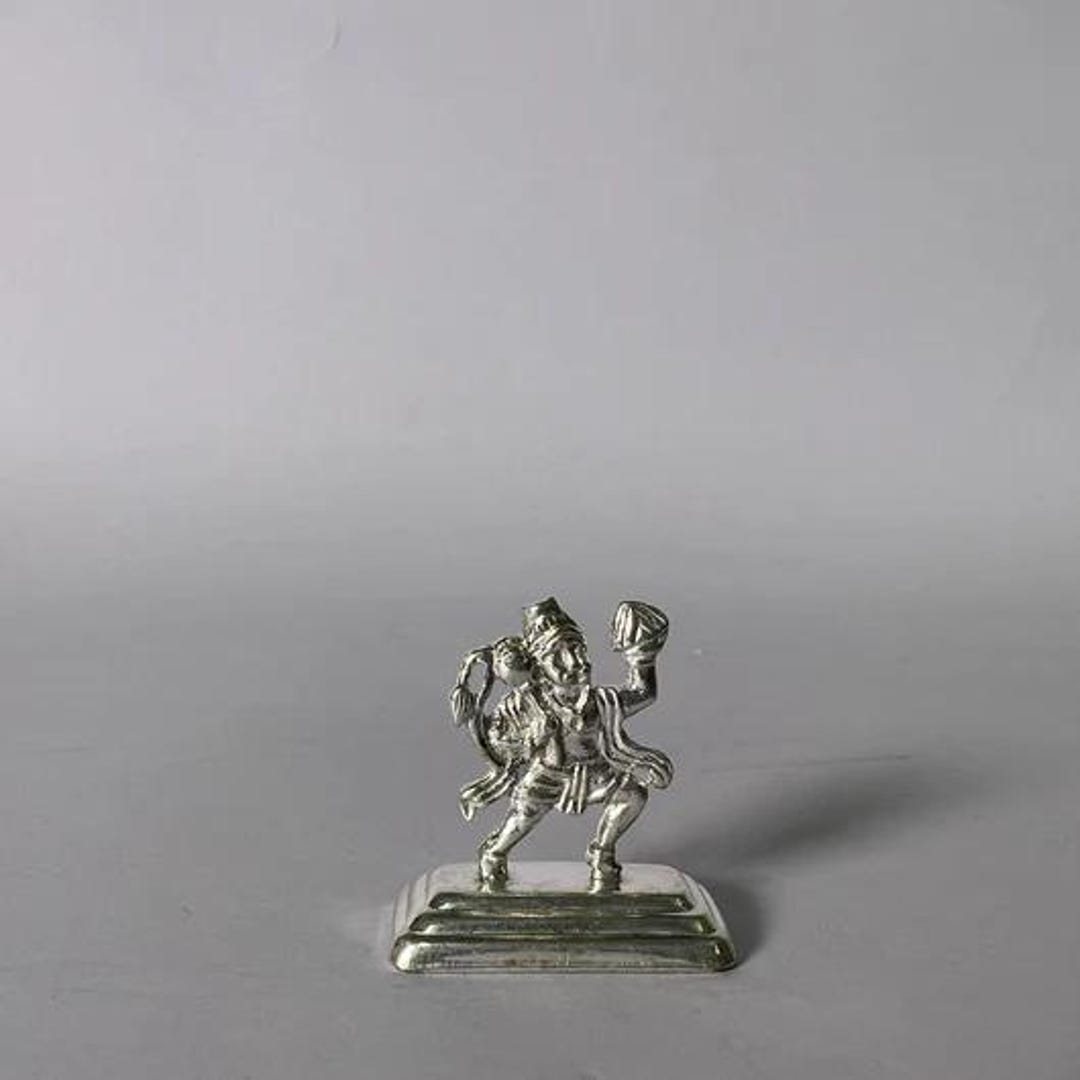 Pure Silver Hanuman 5.56g, Hanuman Figurine, Hanuman Sculpture, Silver ...