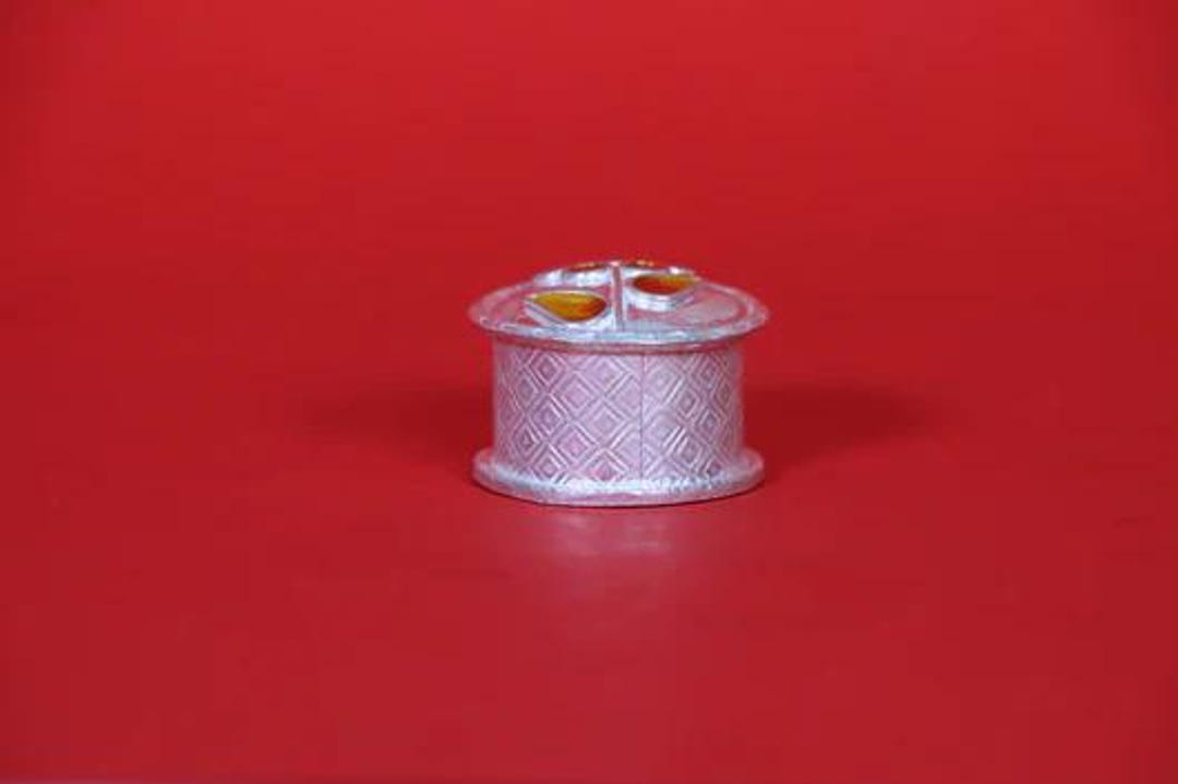 Pure Silver Kajal Box 15.7g - Etsy