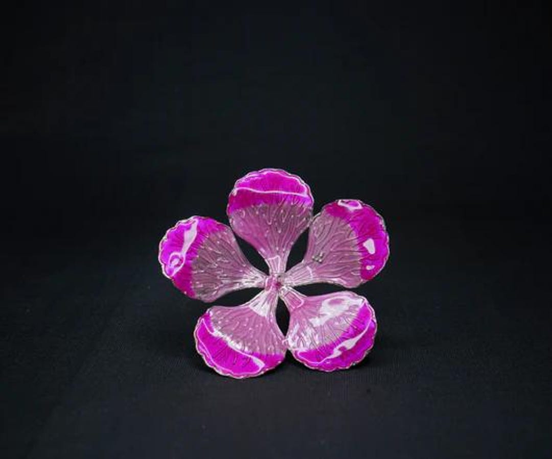 Pure Silver Pink Flower 22g, Silver Puja Flowers, Silver Flowers for ...