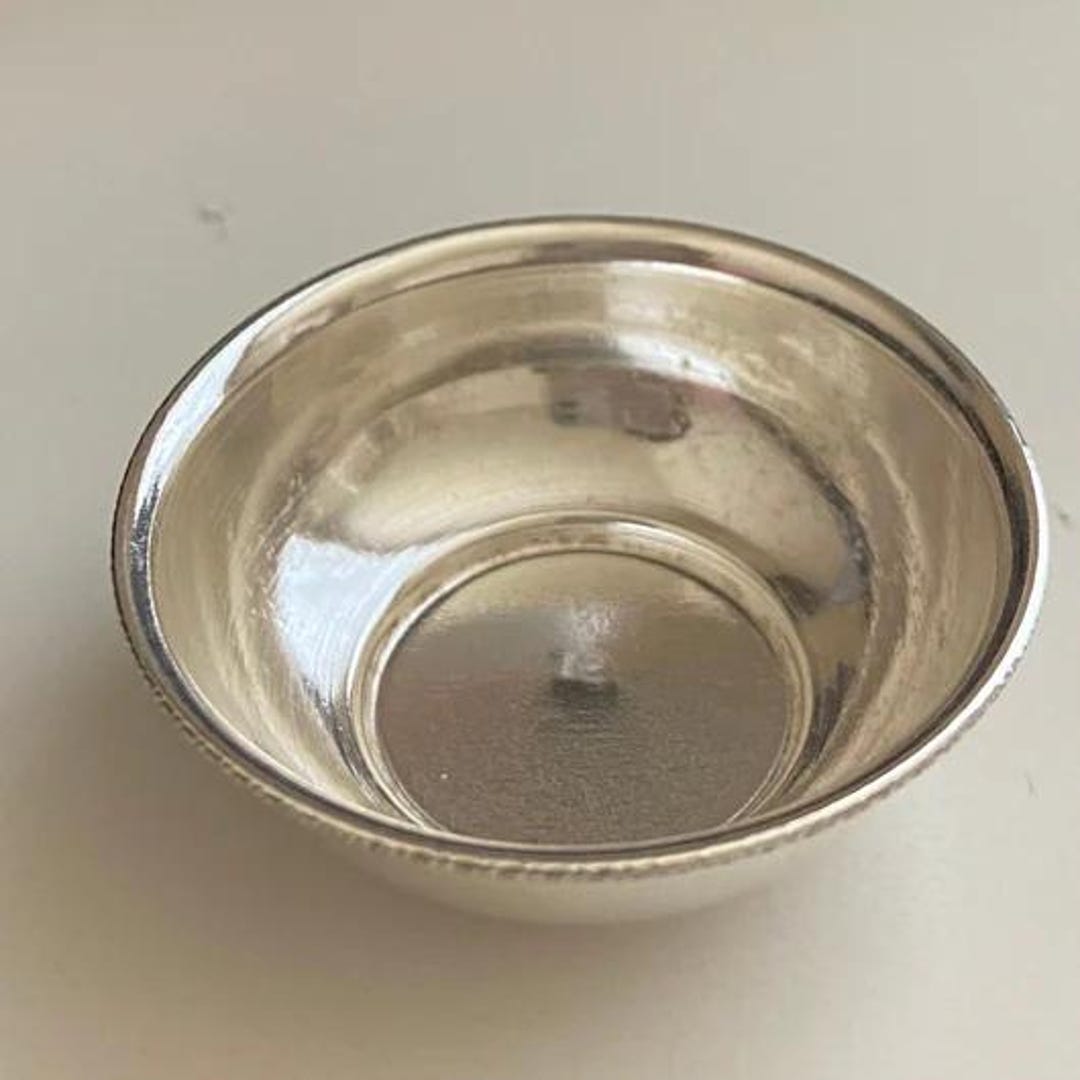 Pure Silver Bowl Plain 6 Grams, Silver Bowls, Silver Puja Bowl, Silver ...