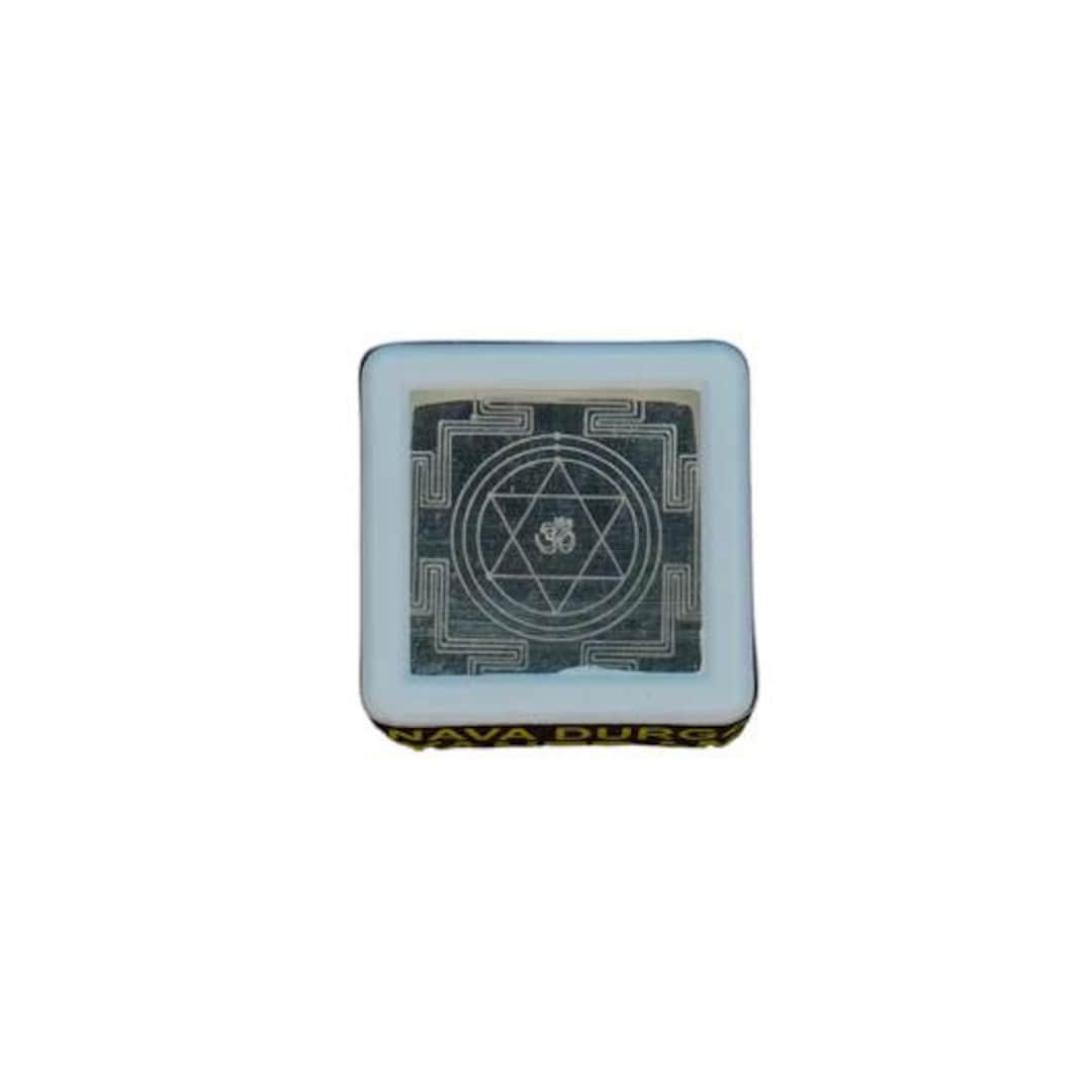 Pure Silver Nava Durga Yantram 7.45G Silver Yantram, Nava Durga, Durga ...