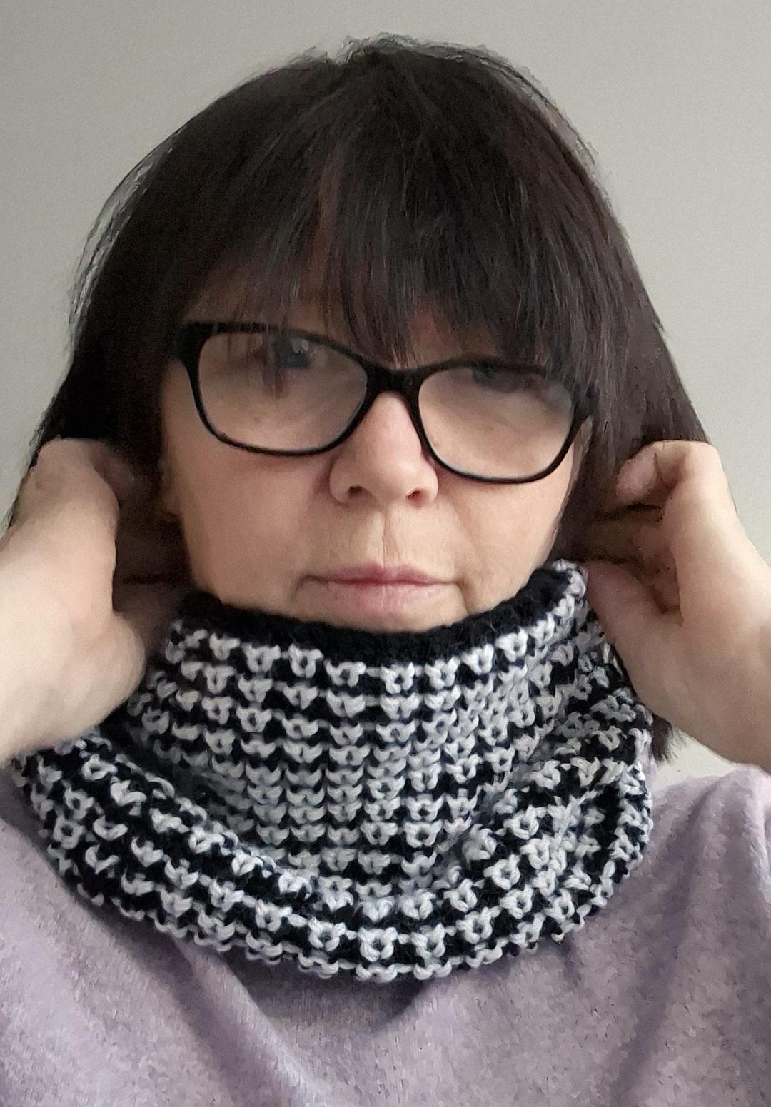 Merino Wool Neck Warmer: Unisex Snood Scarf - Etsy