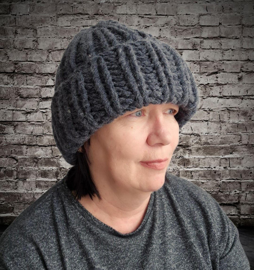 Fat Bini Hat for Winter, Bini Hat Wool, Winter Accessories for Women ...