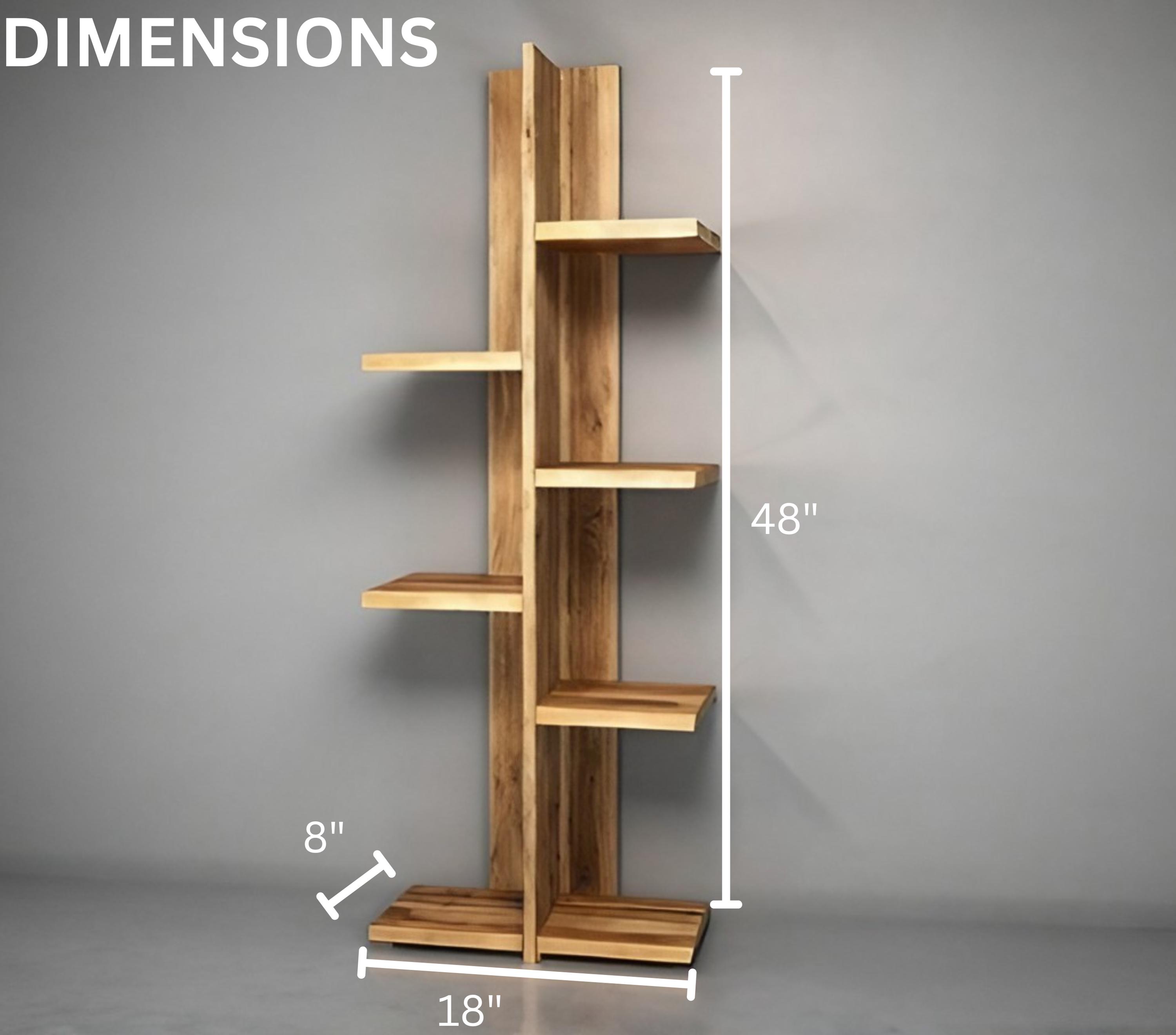 DIY Wooden Tower Plant Display Build Plan (PDF) - Etsy