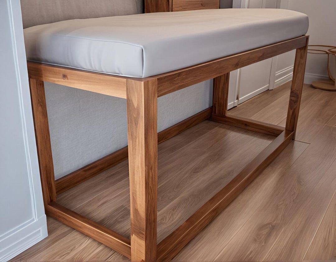 DIY Wooden Indoor Bench Build Plan, DIY Wood Plan, Indoor Bench Plan, DIY Bench Plan, Pdf File ...