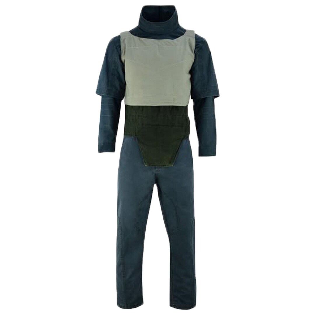 Mandalorian Star Wars Grey Flight Suit Costume 4-piece Bounty Hunter ...