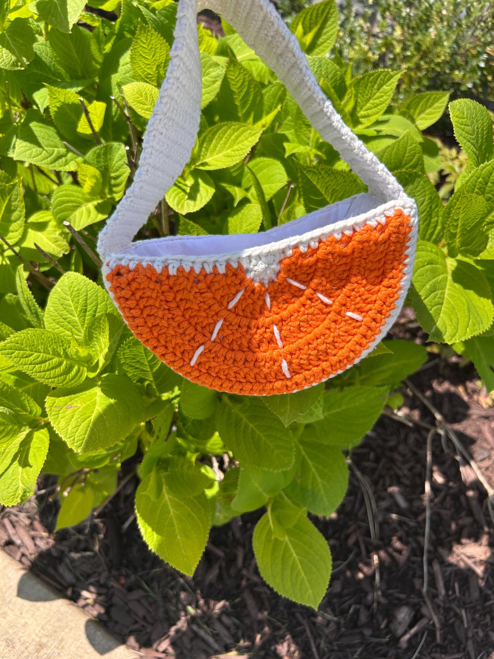 Citrus Half-moon Bag - Crochet Pattern - Etsy