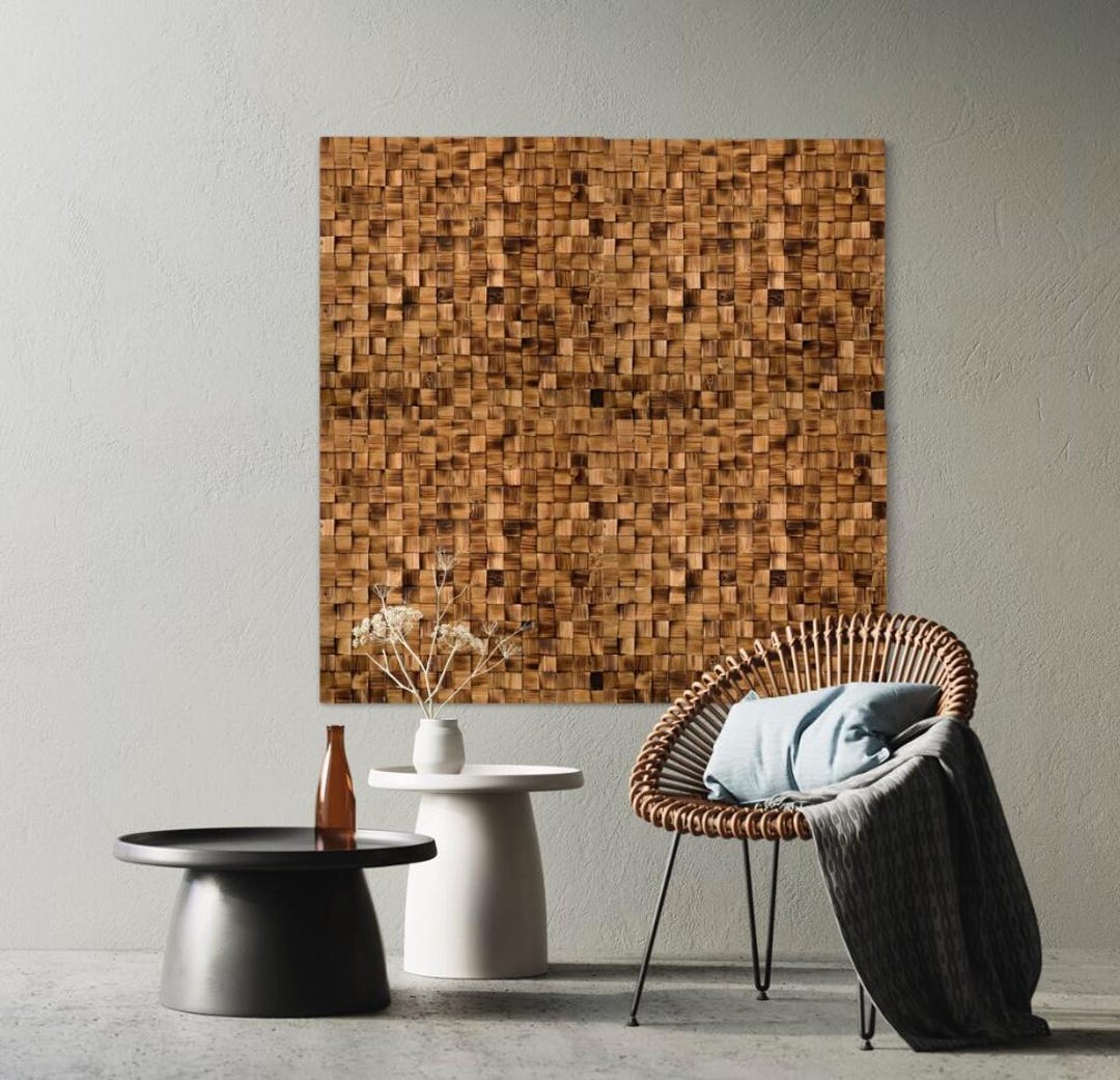Acoustic Diffuser Wood Panel Wall Decor - Etsy