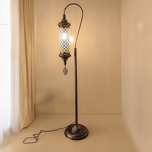 Authentic Floor Lamp, Laser Metal Big Leg Corner Lamp, Bedside Lamp ...