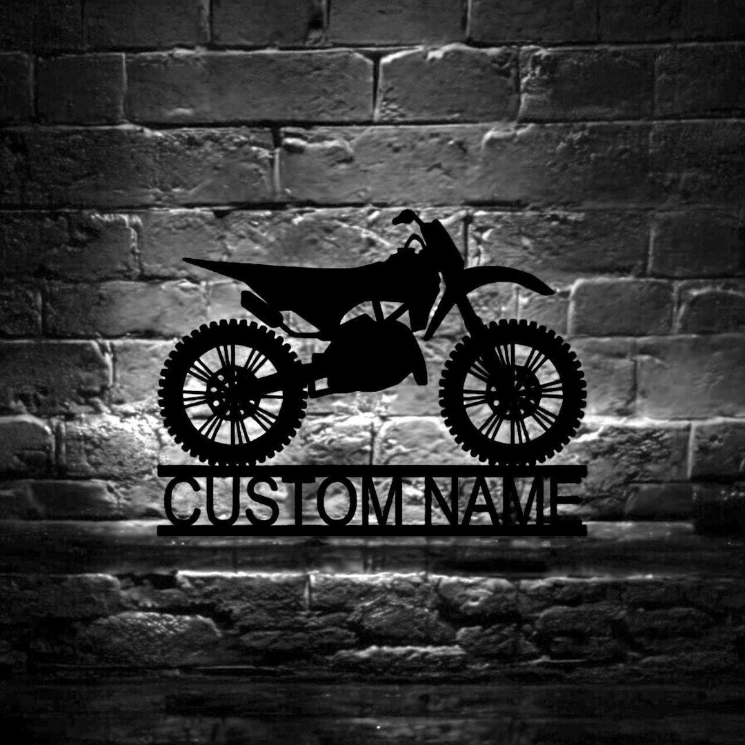 Personalized Motorcycles Led Sign , Motorcycles Wooden Light Decor ...