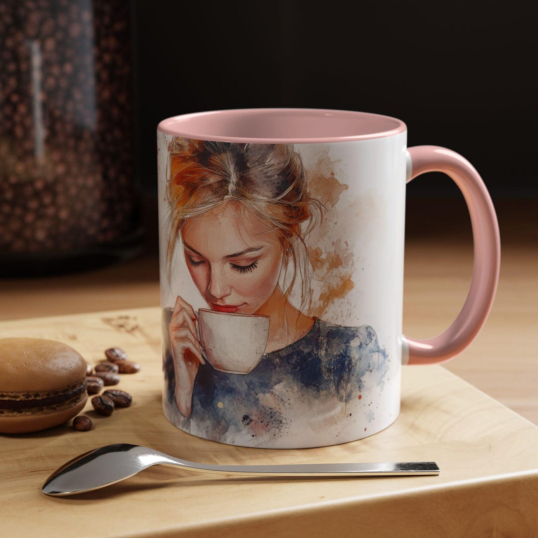 Elegant Lady Coffee Mug, Classy Tea Cup, Women's Mug Gift, Unique ...